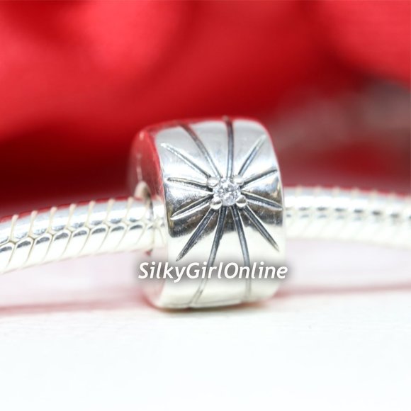 Pandora | Jewelry | Pandora Sparkling Sunburst Clip Charm 79864c1 ...